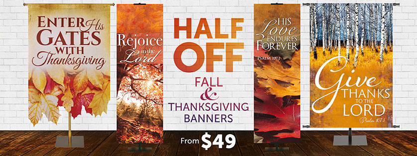 Church Banners and Stands for Worship